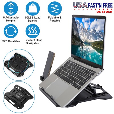 Foldable Laptop Riser Stand Desk Laptop Riser Tablet PC Holder with ...