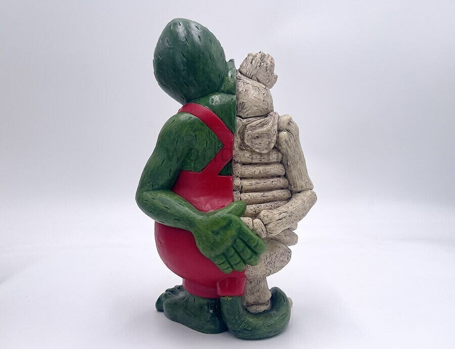 Red Rat Fink Red Ed Roth Noctilucent Skeleton Action Figure 19cm | eBay