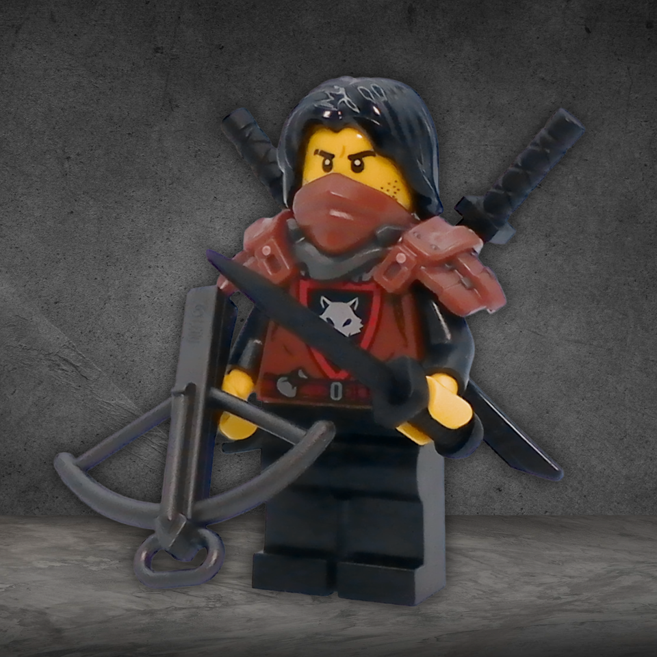 Lego Castle Wolfpack Rouge-Archer Knights Minifigure Lot-Black Falcon ...