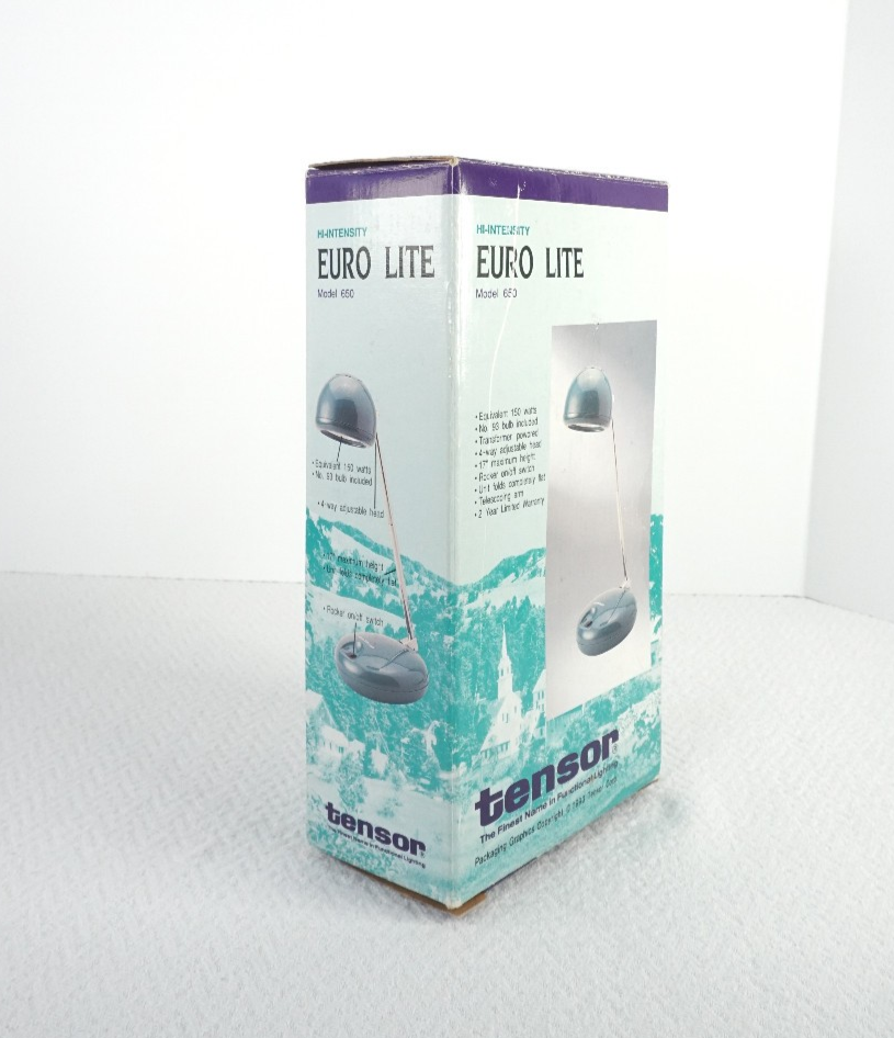 Tensor Model 650 Green Post Modern Lamp, Telescoping Lamp, New in Box ...
