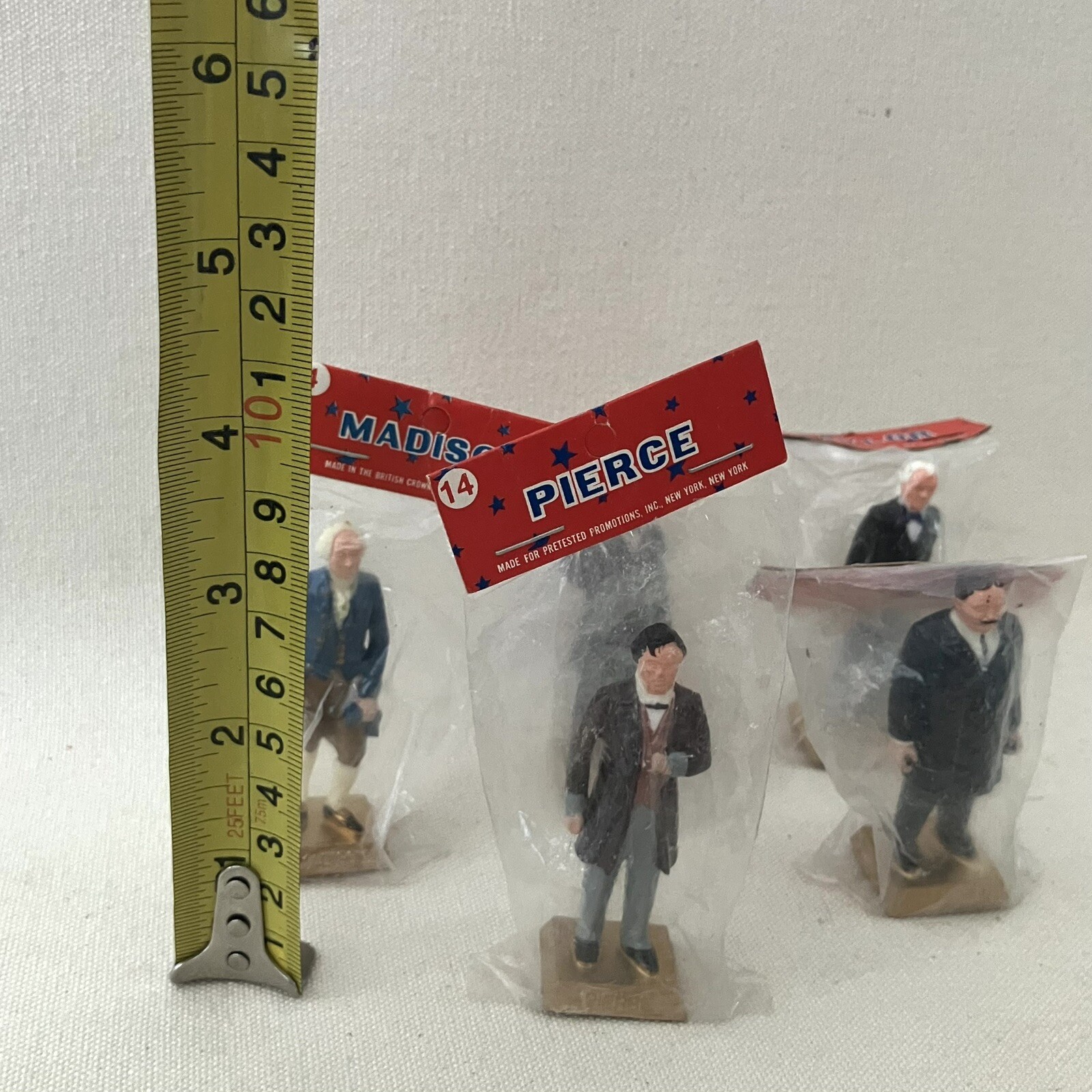 Vintage Marx Toys 1960’s Plastic United States Presidents Figures 2.5 ...