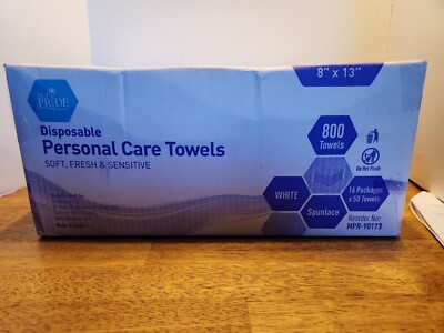 Med Pride Disposable Personal Care Towels | eBay