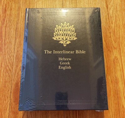 The Interlinear Bible Hebrew Greek English Green Strong's Concordance ...