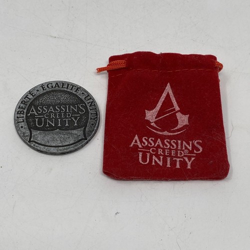 Assassins Creed Unity Collectible Metal Coin with Pouch Loot Crate ...