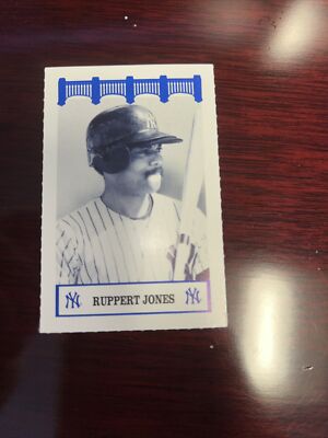 1992 The Wiz/Minolta New York Yankees of the '80's Rupert Jones | eBay
