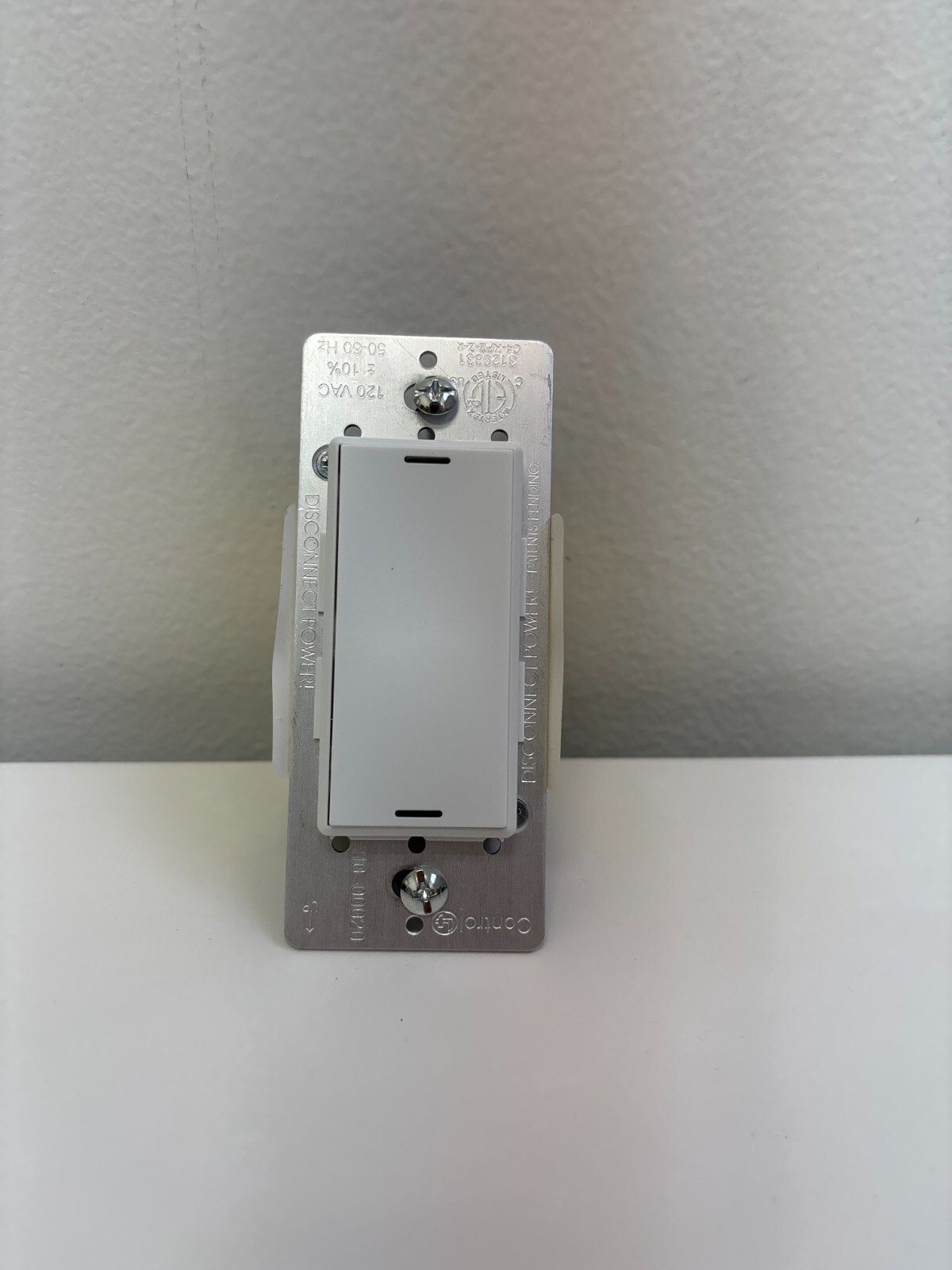 Control4 White Wireless 2 Button Keypad - C4KP2ZWH for sale online | eBay