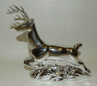Avon Wilderness Classic Silver Buck Deer Vintage Decanter | eBay