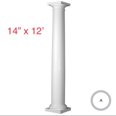 14” X 12’ Tuscan Columns | eBay