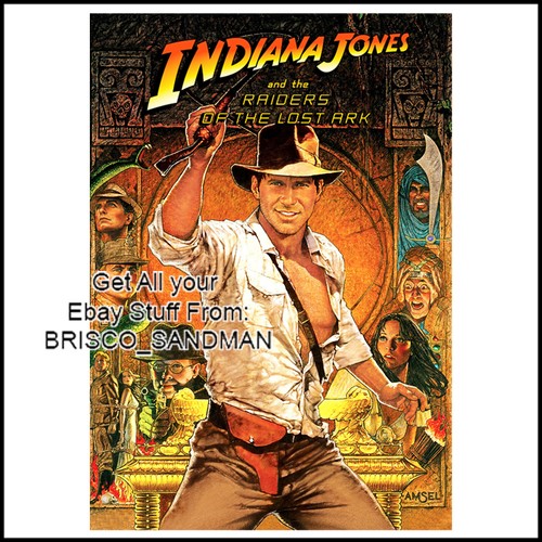 Fridge Fun Refrigerator Magnet INDIANA JONES "MOVIE POSTER A" Harrison ...