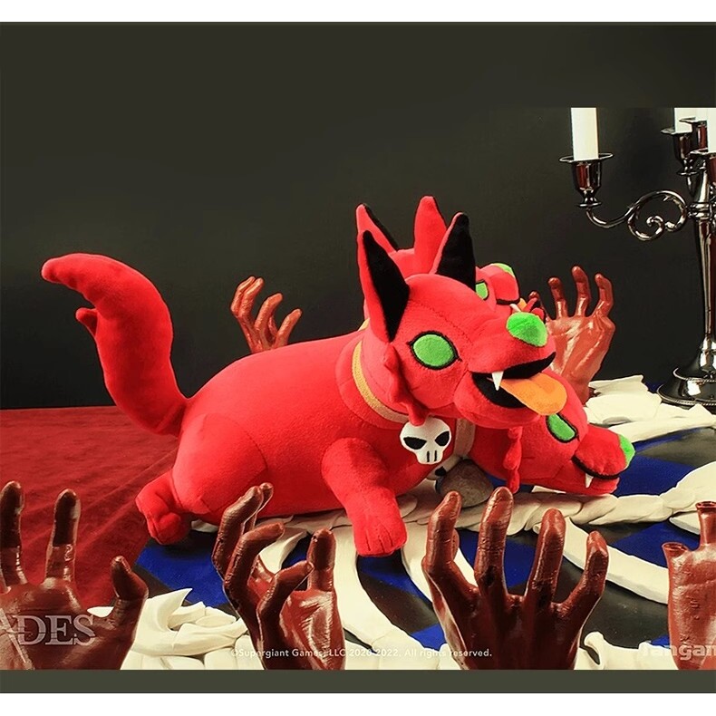 Hades Cerberus Game Boss Dog Figure Collector Soft Plush Toy Stuffed ...