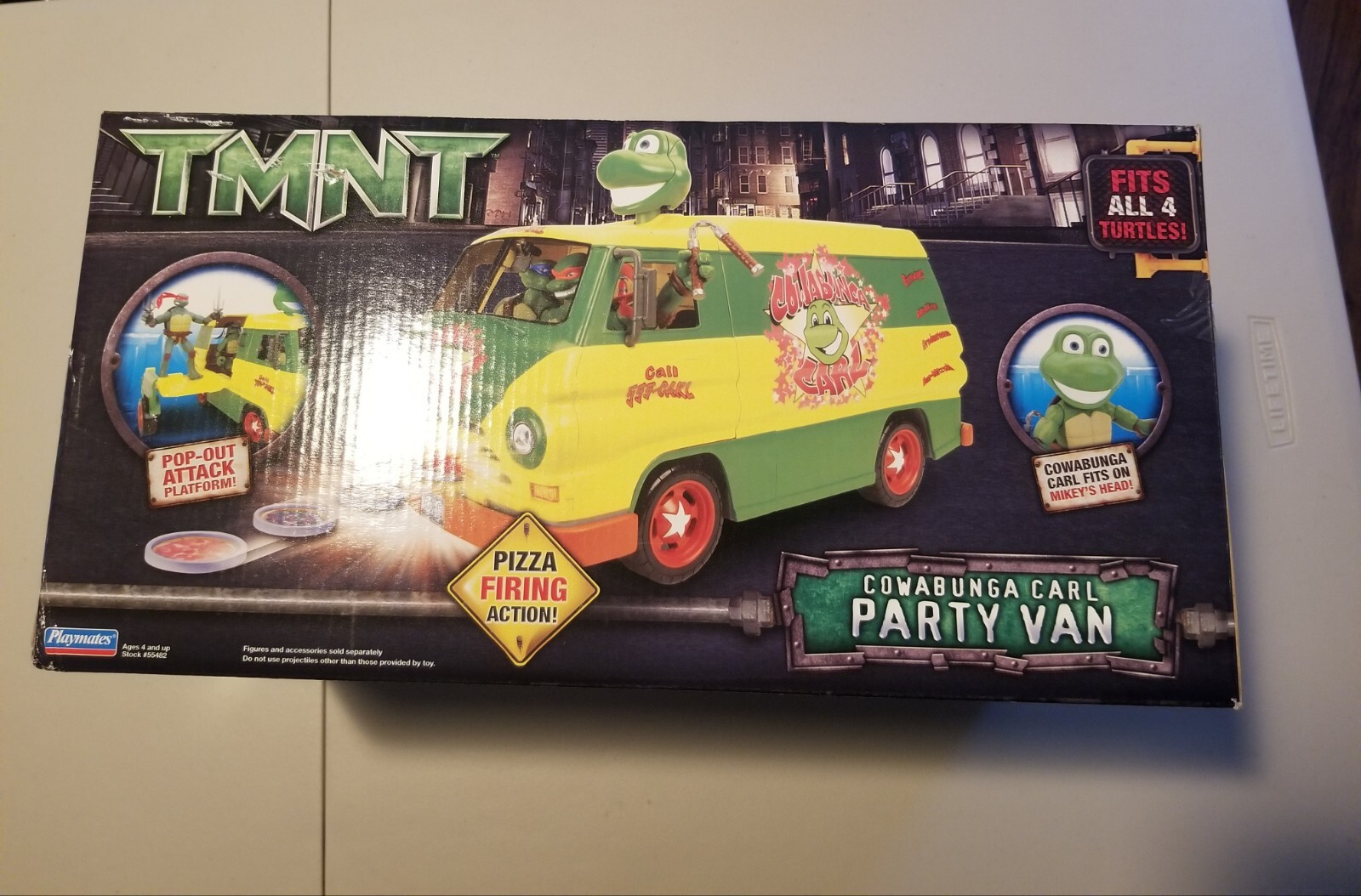 2006 Playmates Teenage Mutant Ninja Turtles TMNT Cowabunga Carl Party ...