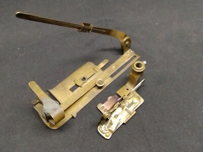 Pair Early (1870's) JOHNSTON RUFFLER CO Sewing Machine Attachments Made ...