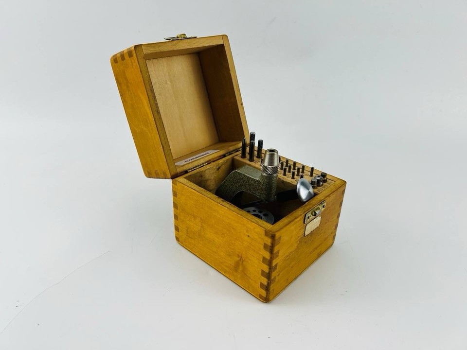 Watchmaker Bergeon Staking Set Tool In Box Swiss | eBay