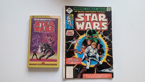 Star Wars Marvel #1 Comic First Issue & Digest Illustrated Book | eBay