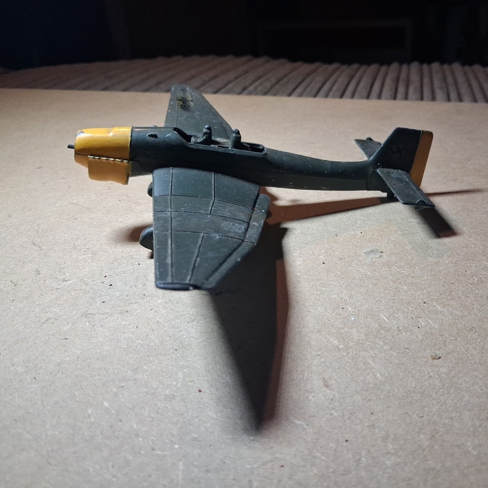 Vintage Dinky Toys 721 Junkers JU 87 B Military Aircraft - Made In ...