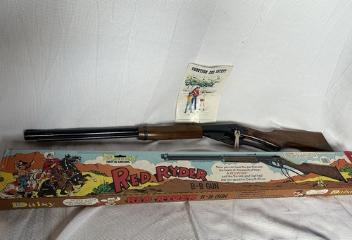 Daisy Red Ryder BB gun 1938B In Original Older Graphic Box | eBay