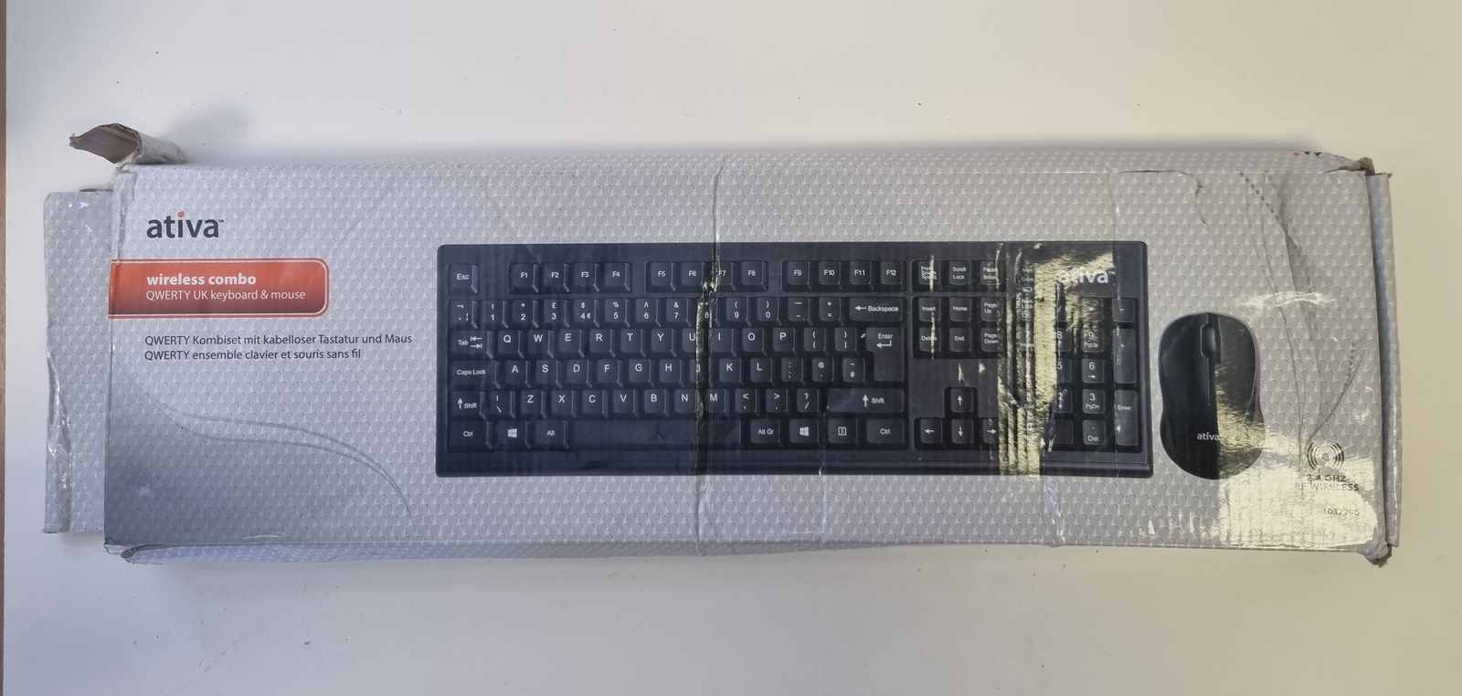 Ativa Wireless Mouse and Keyboard - Black | eBay UK