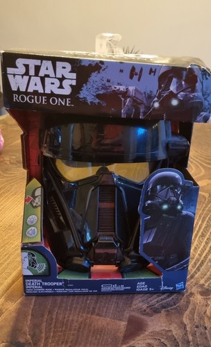 Hasbro Disney Star Wars Rogue One Imperial Death Trooper Voice Changer ...