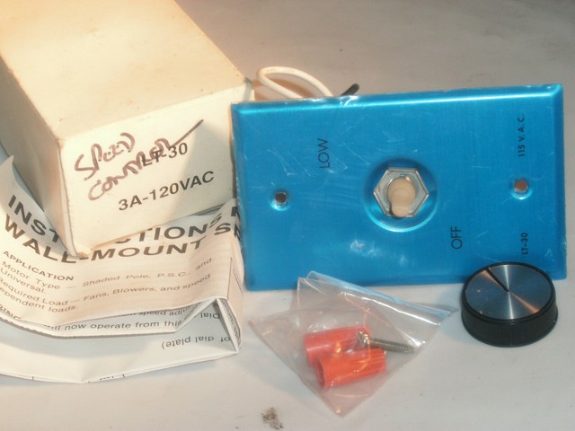 KB Electronics Wall Mount Speed Control Lt-30 3a at 120 VAC for sale ...