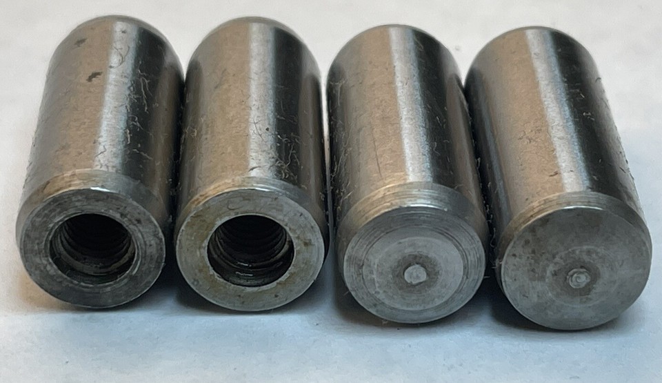 Dowel Pins, M12 Diameter x 30mm, Alloy Steel Internal Thread M6-1mm Qty ...