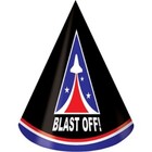 Space Odyssey Blast Off Space Rocket Astronaut Birthday Party Paper ...