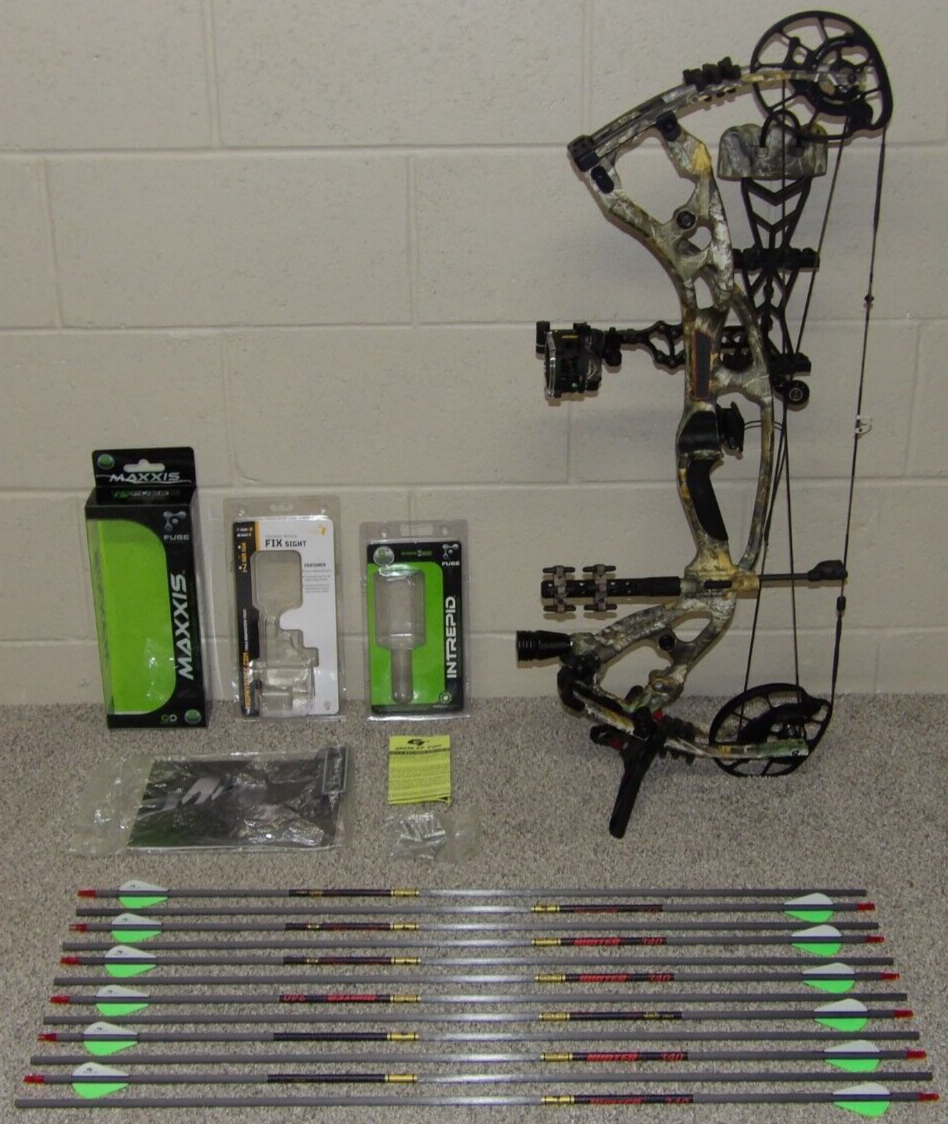 GORGEOUS Loaded Hoyt Carbon RX-5 Bow Package- 50 to 60 lb- RX5- Camo | eBay