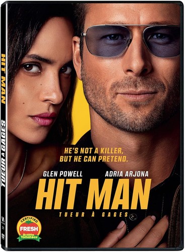 Hit Man (DVD) 2023 Glen Powell, Adria Arjona NEW (Region 1) | eBay