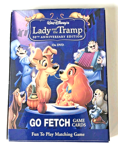 Lady and the Tramp Go Fetch Game Cards 50th Anniversary Circuit City ...