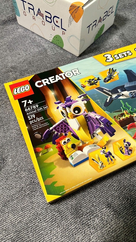 LEGO 66789 - Combo 5 box - Creator Animal Gift Set, Build and Rebuild 9 ...