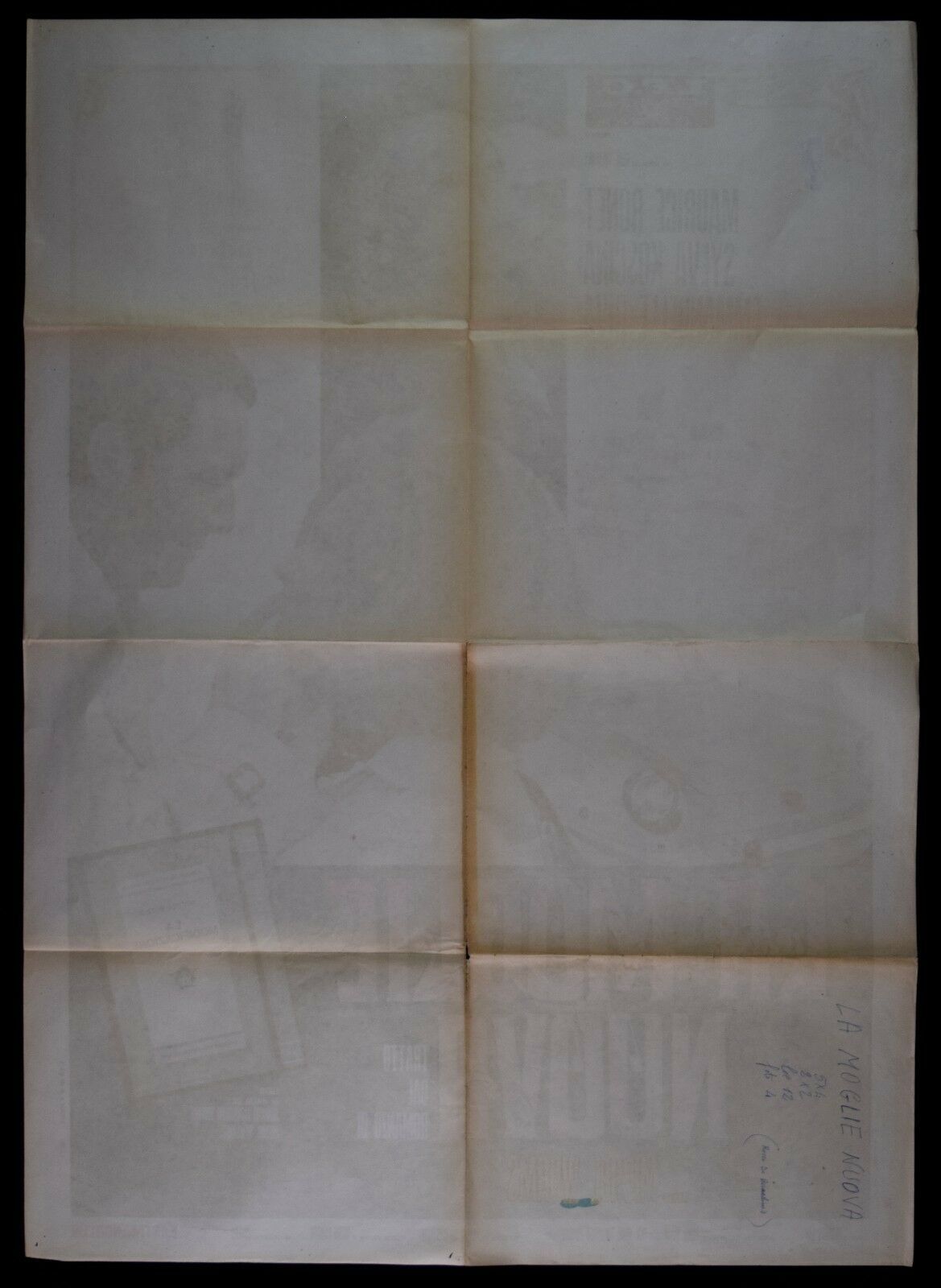 M168 Manifesto The Moglie New Fiat Sport 850 Spider 124 Maurice Ronet ...