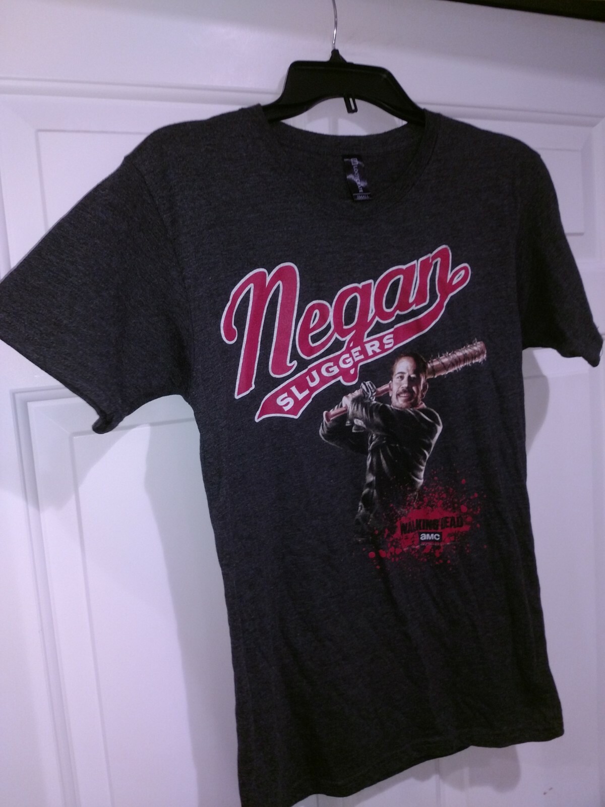 AMC The Walking Dead Negan T Shirt Mens Small Gray - Gem