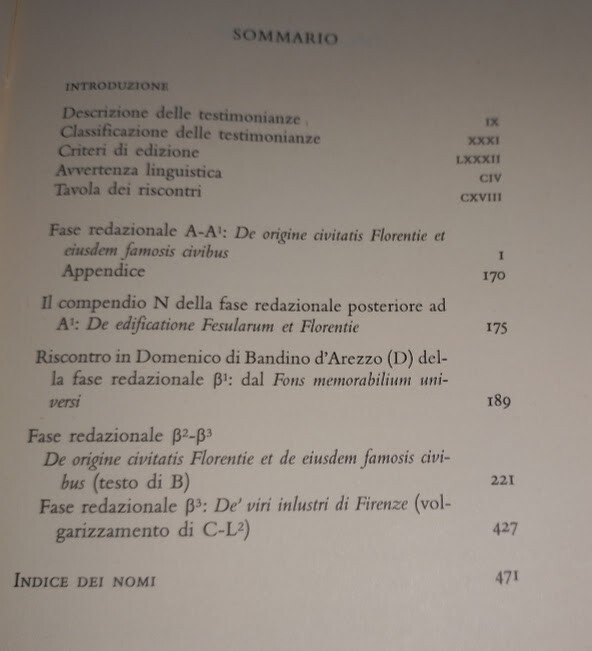 Villani De Origine Civitatis Florentie Et De Eiusdem Famosis Civibus ...