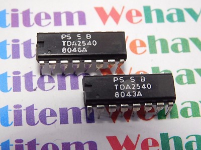 TDA2540 / IC / DIP / 2 PIECES (qzty) | eBay