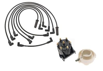 Pro Ign Wire Set Distributor Cap & Rotor Kit ACDelco for Chevy V10 GMC ...