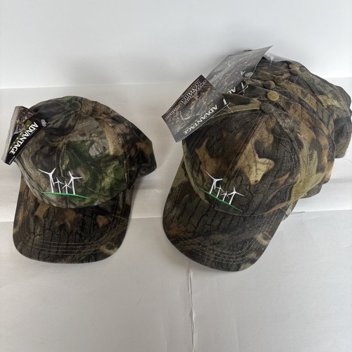 Lot of 11.....CAMOUFLAGE ADVANTAGE TIMBER BASEBALL CAPS with Tags ...