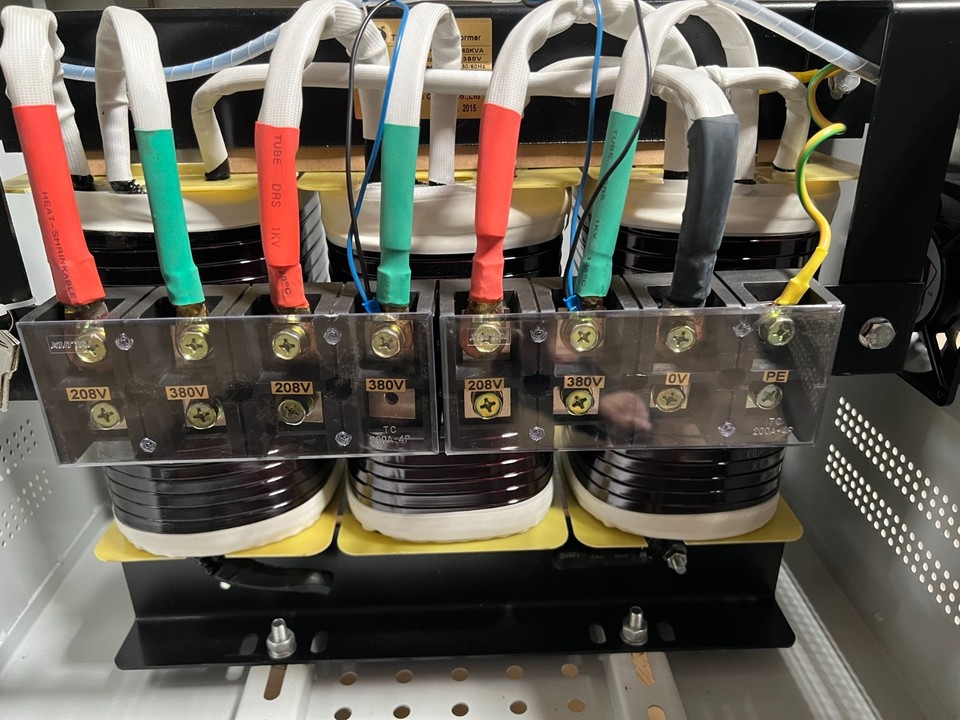 60 KVA Buck Booster Step Up Transformer - 208V to 380V, 3 Phase | eBay