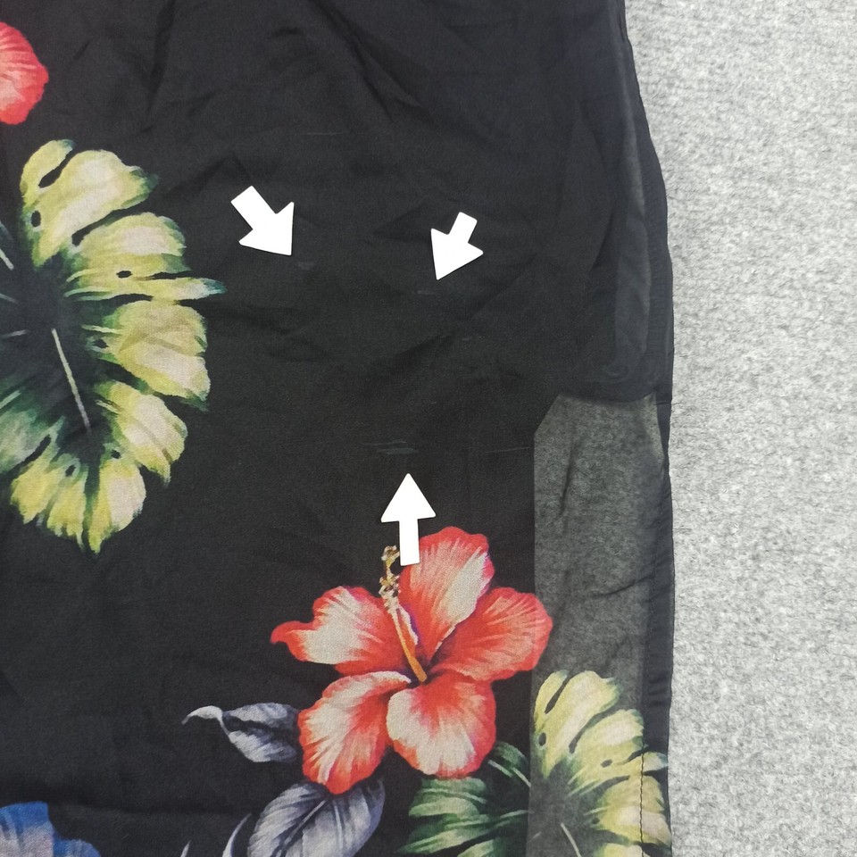 Madeleine Womens Dress Size 38 - M UK 12 Chiffon Black Floral Viscose ...