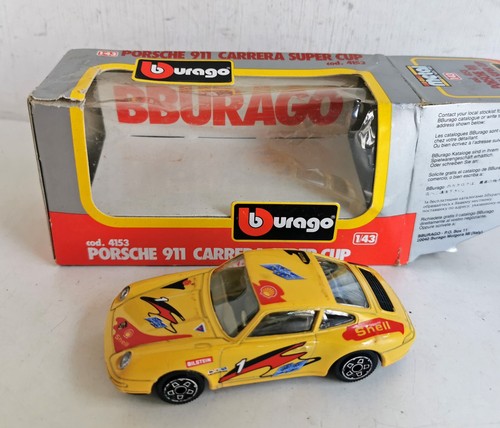 Burago Bburago 1/43 Italian Diecast Model Car: Porsche 911 Carrera ...