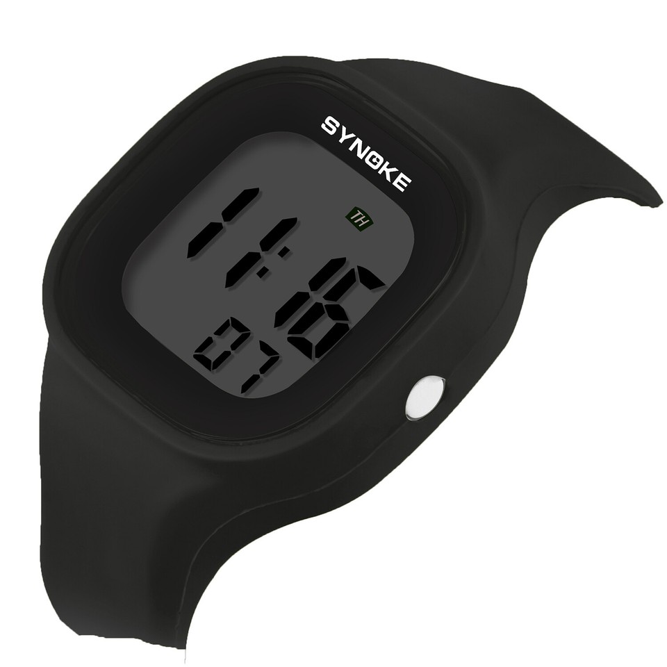 Men Women Digital Sports Watches LED Electron Waterproof Luminous ...