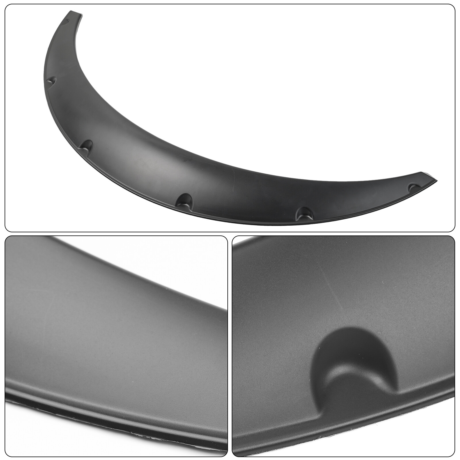 4.5'' Universal 4pc Car Flexible Fender flares Wide Body kit Wheel ...