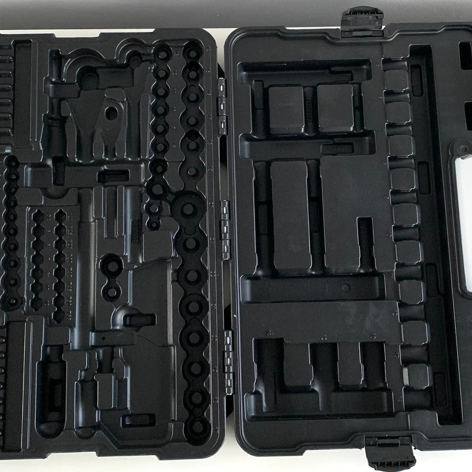 Halfords Advanced 100 Piece Socket Set Replacement Case (No Tools) -New ...