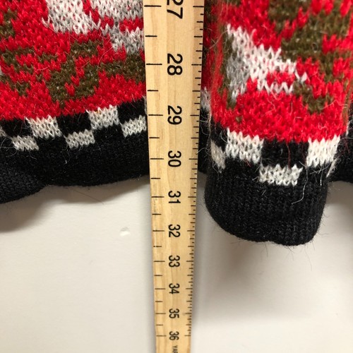 Vintage Tigi Wear Jumper Womens Fits UK 16 Red Chunky Cottagecore ...