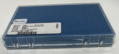 Max-Coat OPTO-Laser Grade, ND: YLF Laser ROD 7mm x 115mm (1.1%) | eBay