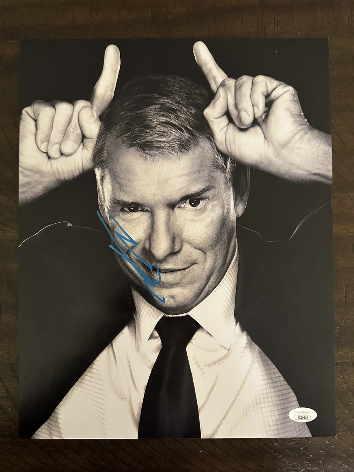 Vince McMahon Signed 11x14 Autograph Photo JSA WWE RAW SmackDown ...