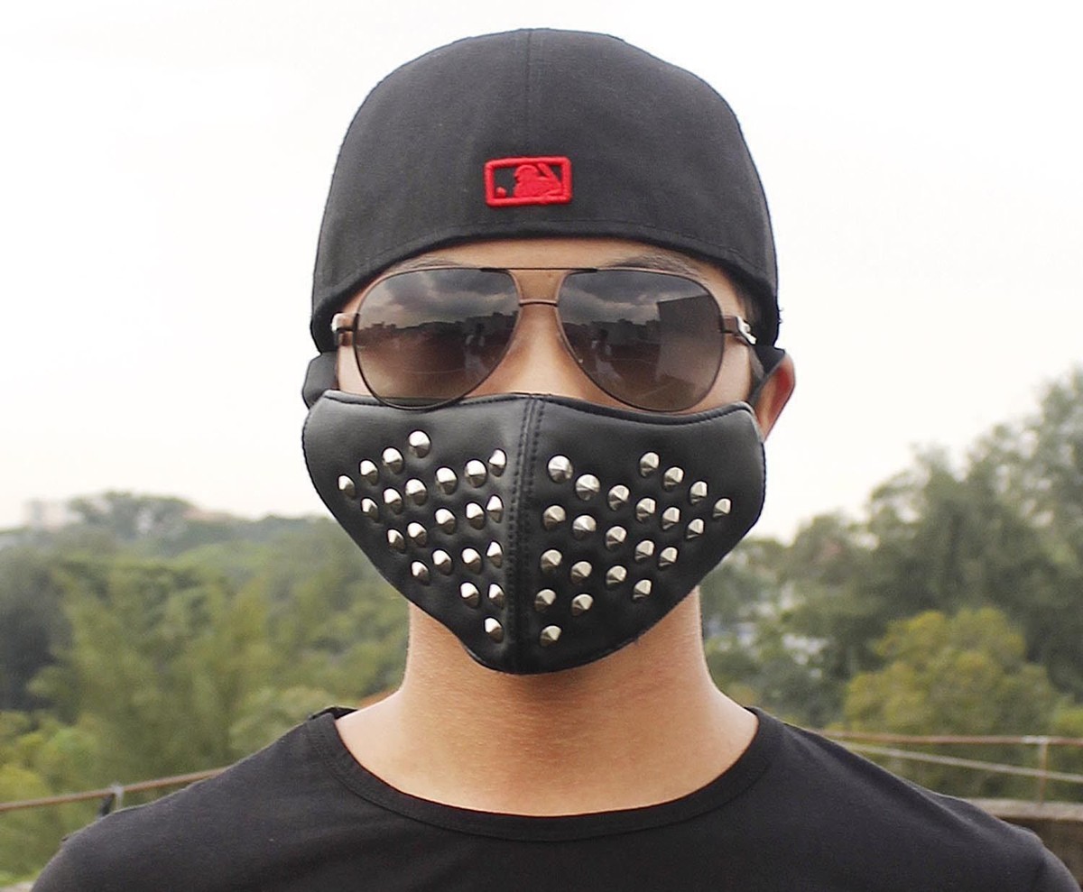 Motorcycle Face Mask Metal