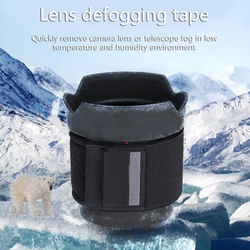 Camera Lens Anti Fog Heater Fogging Strap USB Dew Remover Warmer Belts ...
