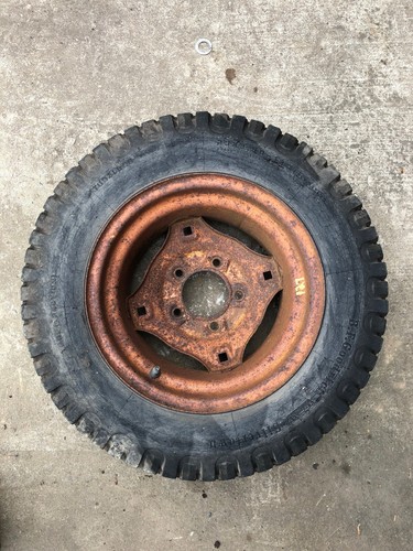 OEM Cub Cadet 127 Lawn Tractor Mower Rear Wheel Rim & Tire 23x8.50-12 ...