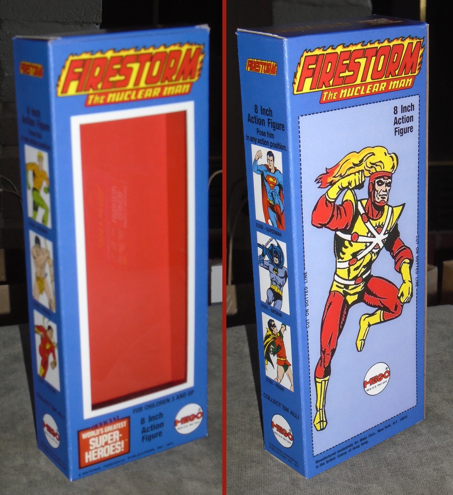 MEGO 8" FIRESTORM CUSTOM BOX ONLY | eBay