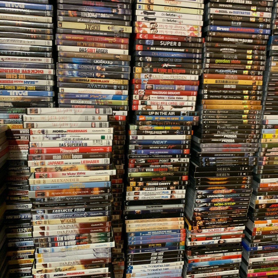 100 DVD`s, Blockbuster DVD Sammlung, Paket, Konvolut | eBay