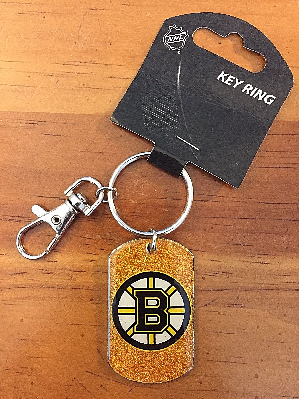 NHL Boston Bruins Glitter Key Ring - Officially Licensed Product | eBay